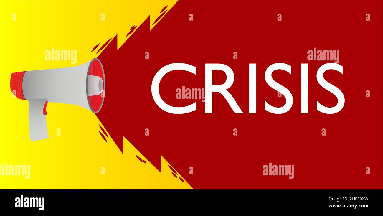 Crisis alert Stock Vector Images - Alamy