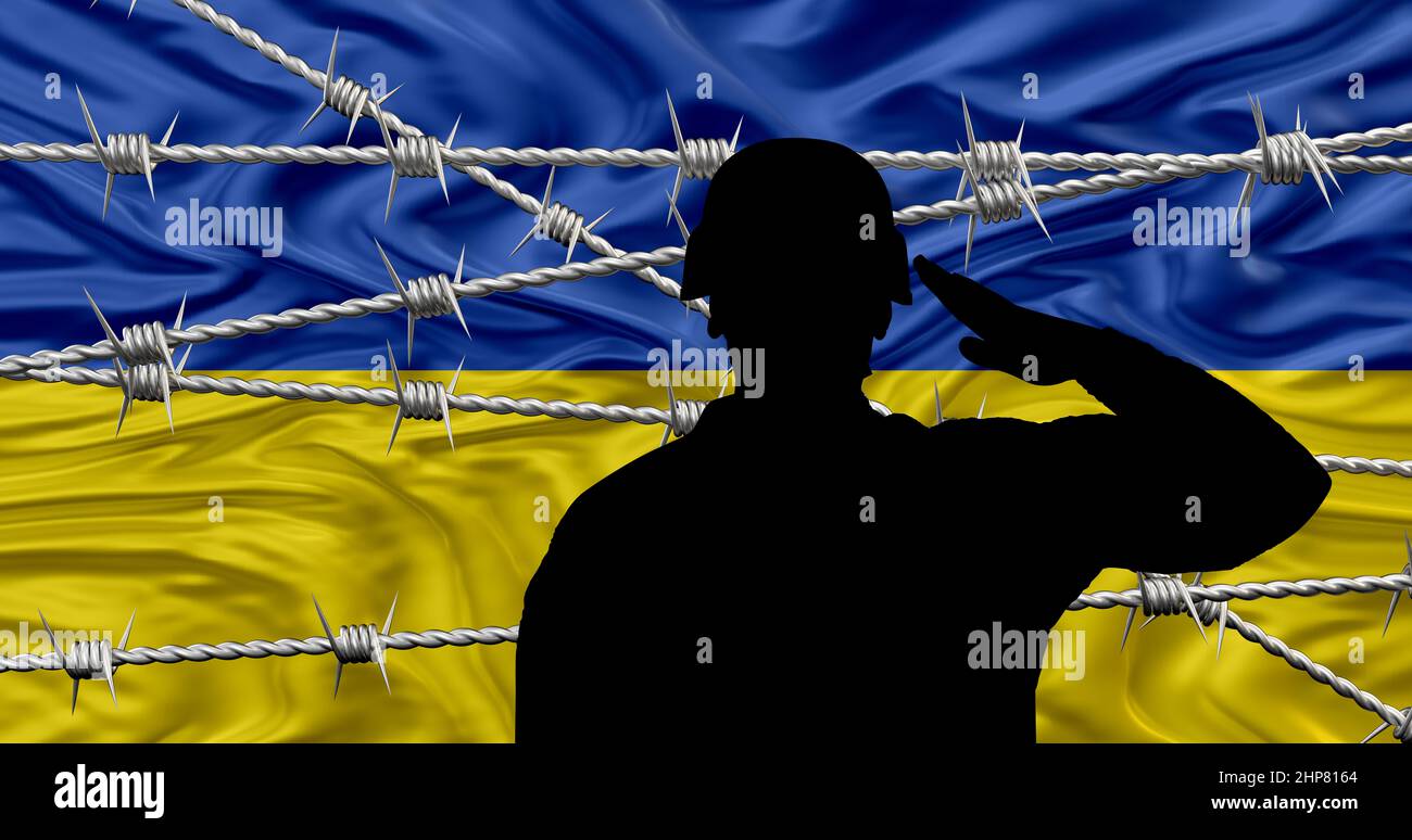 Ukraine flag and social issues Stock Photo - Alamy