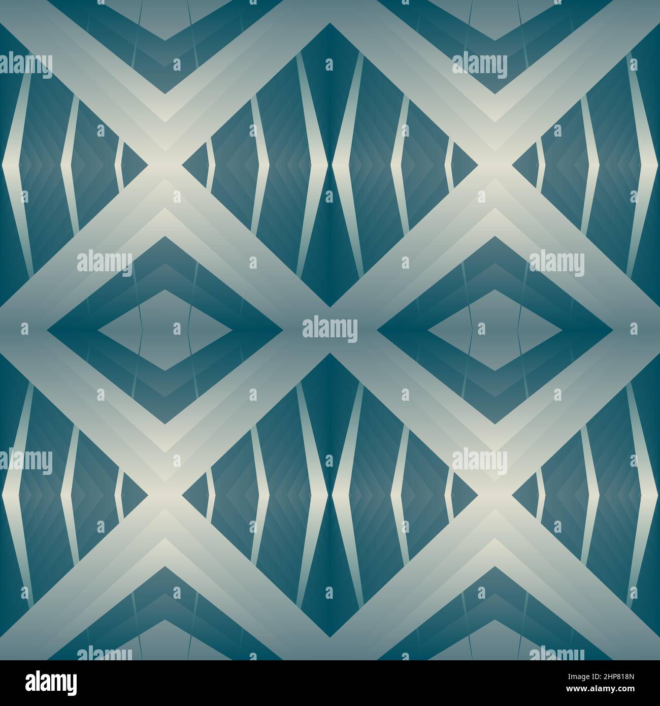 Blue abstract tile pattern hi-res stock photography and images - Alamy