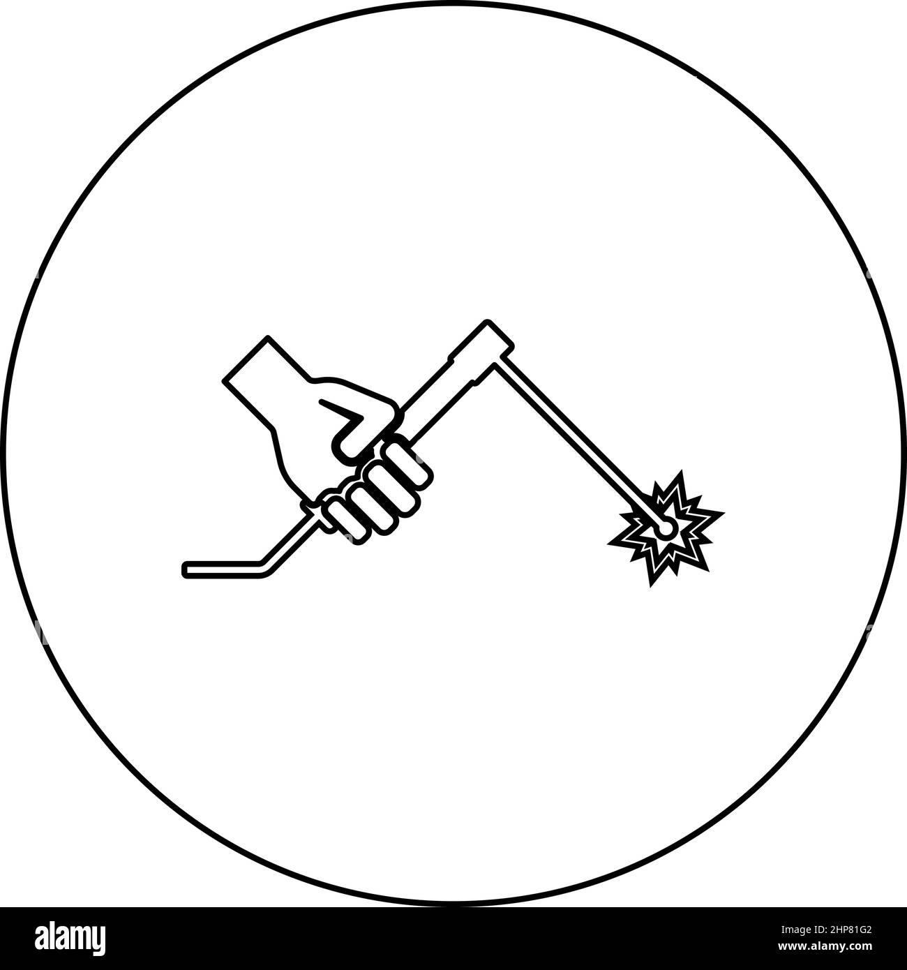 Arc welding equipment Stock Vector Images - Alamy