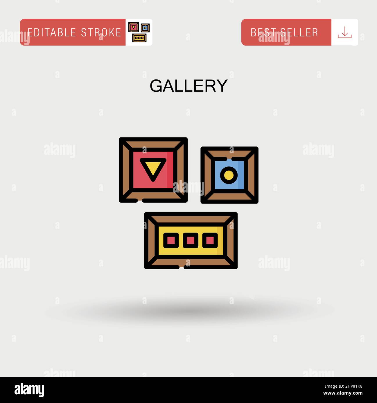 Art exhibit poster Stock Vector Images - Alamy