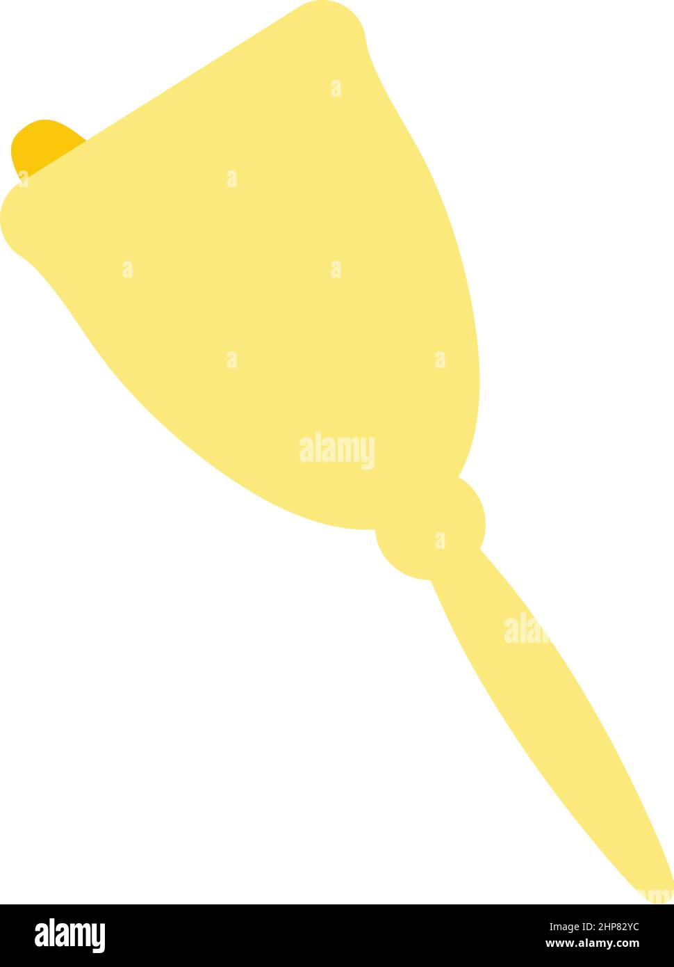 Hand bell illustration hi-res stock photography and images - Alamy