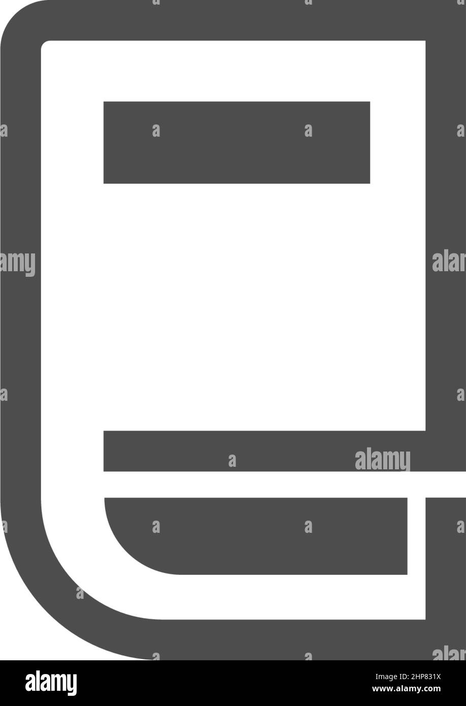 Book icon logo design template illustration Stock Vector Image & Art ...