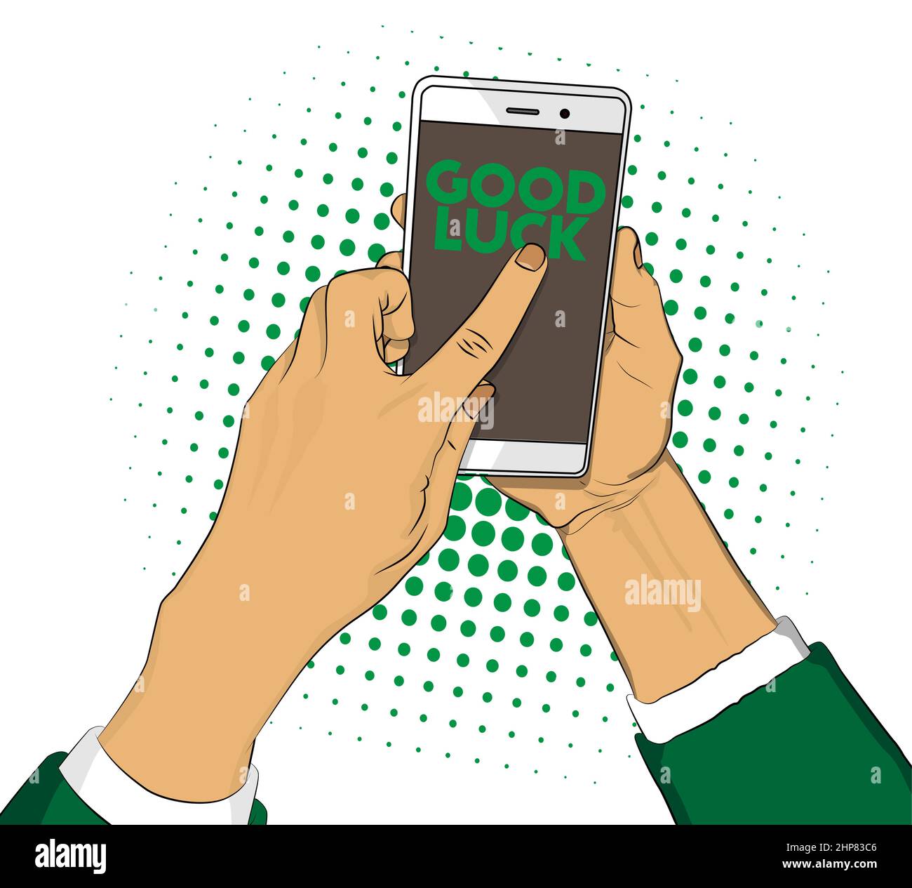 Good luck fortune good fortune Stock Vector Images - Alamy