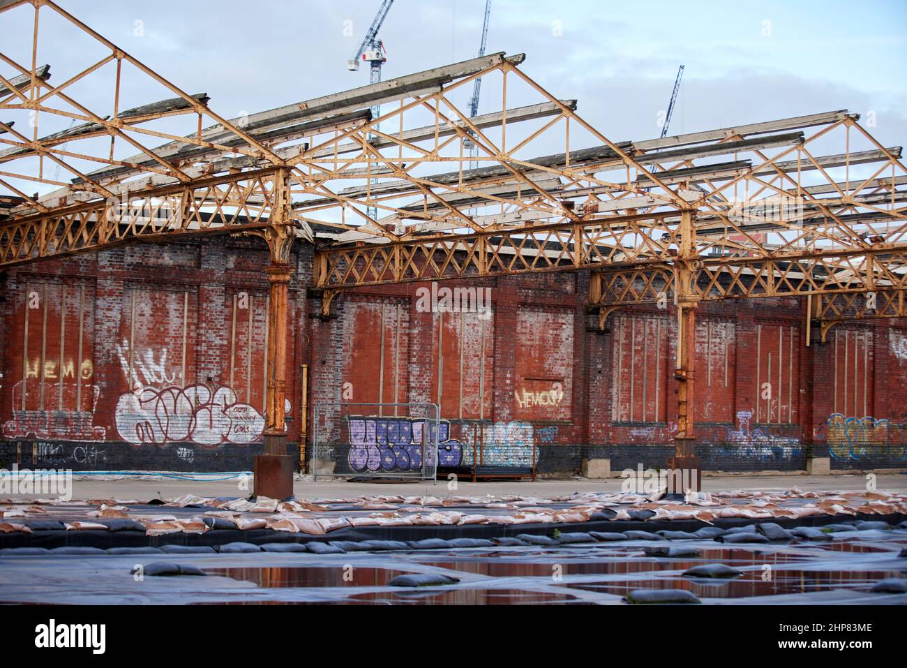 Manchester Piccadilly Station former Mayfield parcel platforms Stock ...