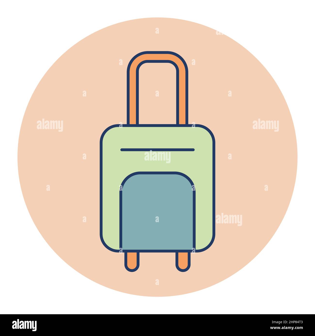 Suitcase symbol luggage baggage Cut Out Stock Images & Pictures - Alamy