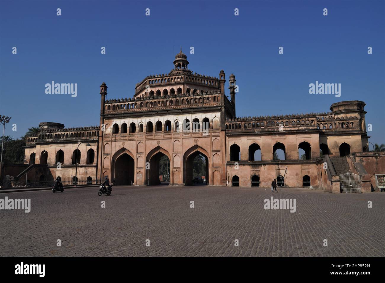 Inside view of Roomi Gate at Lucknow Stock Photo - Alamy