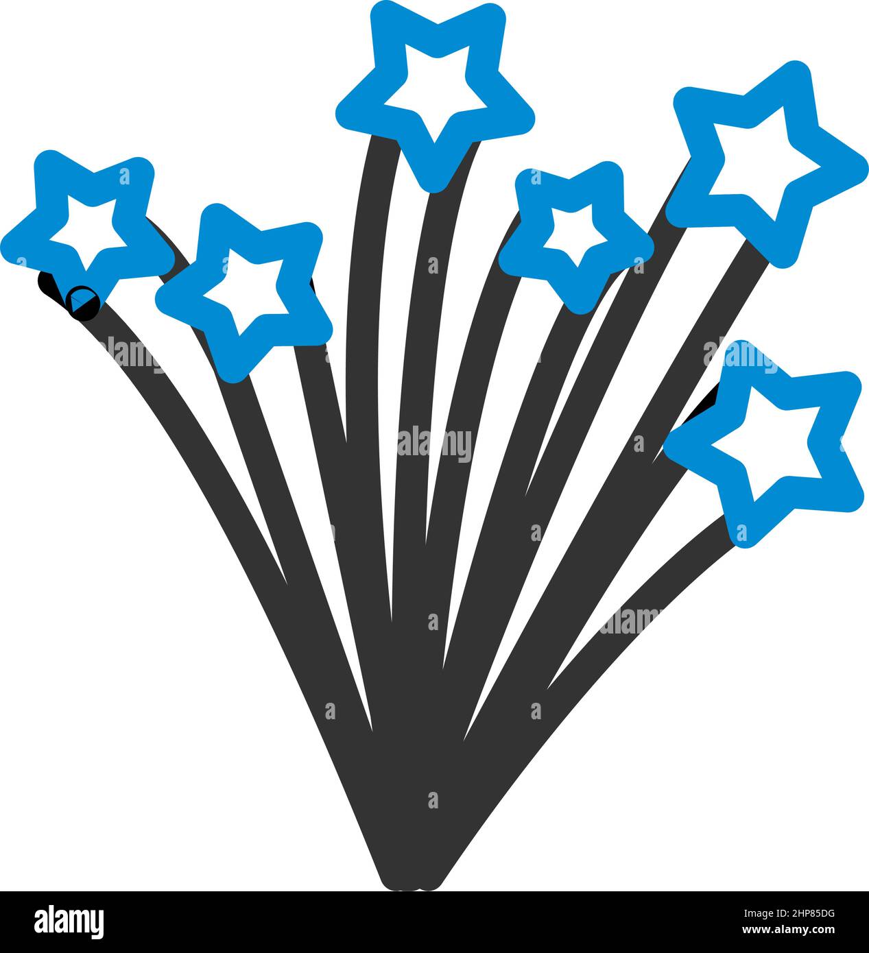 Exploding Fireworks Stock Vector Images Alamy