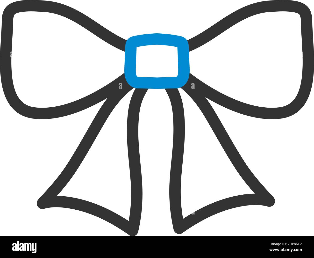 Line vector logo bow Stock Vector Images - Alamy