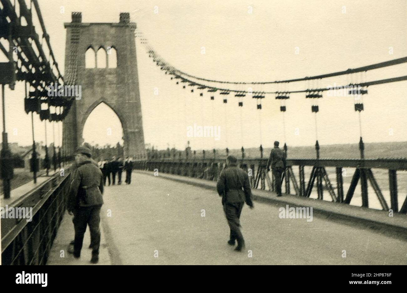 WWII WW2 german soldiers invades France - october 1940, Saint Malo ...