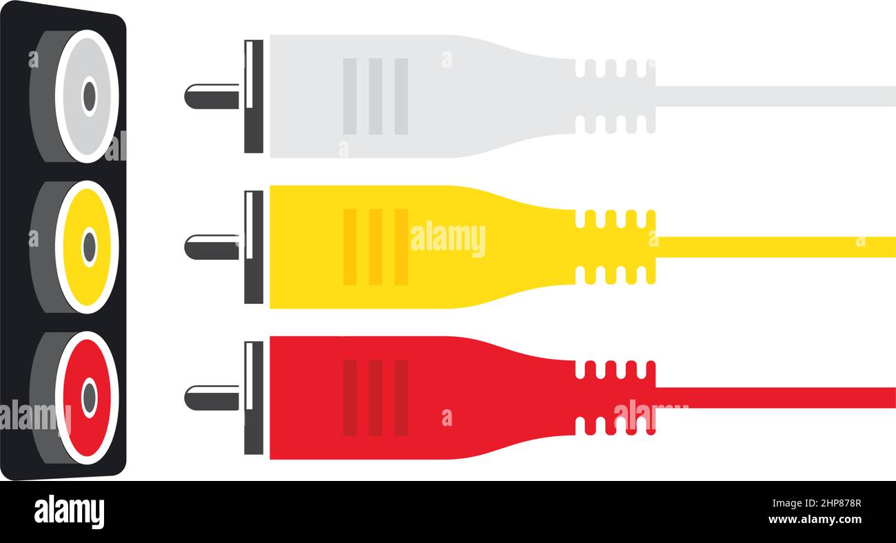 RCA cable icon vector illustration design Stock Vector Image & Art - Alamy