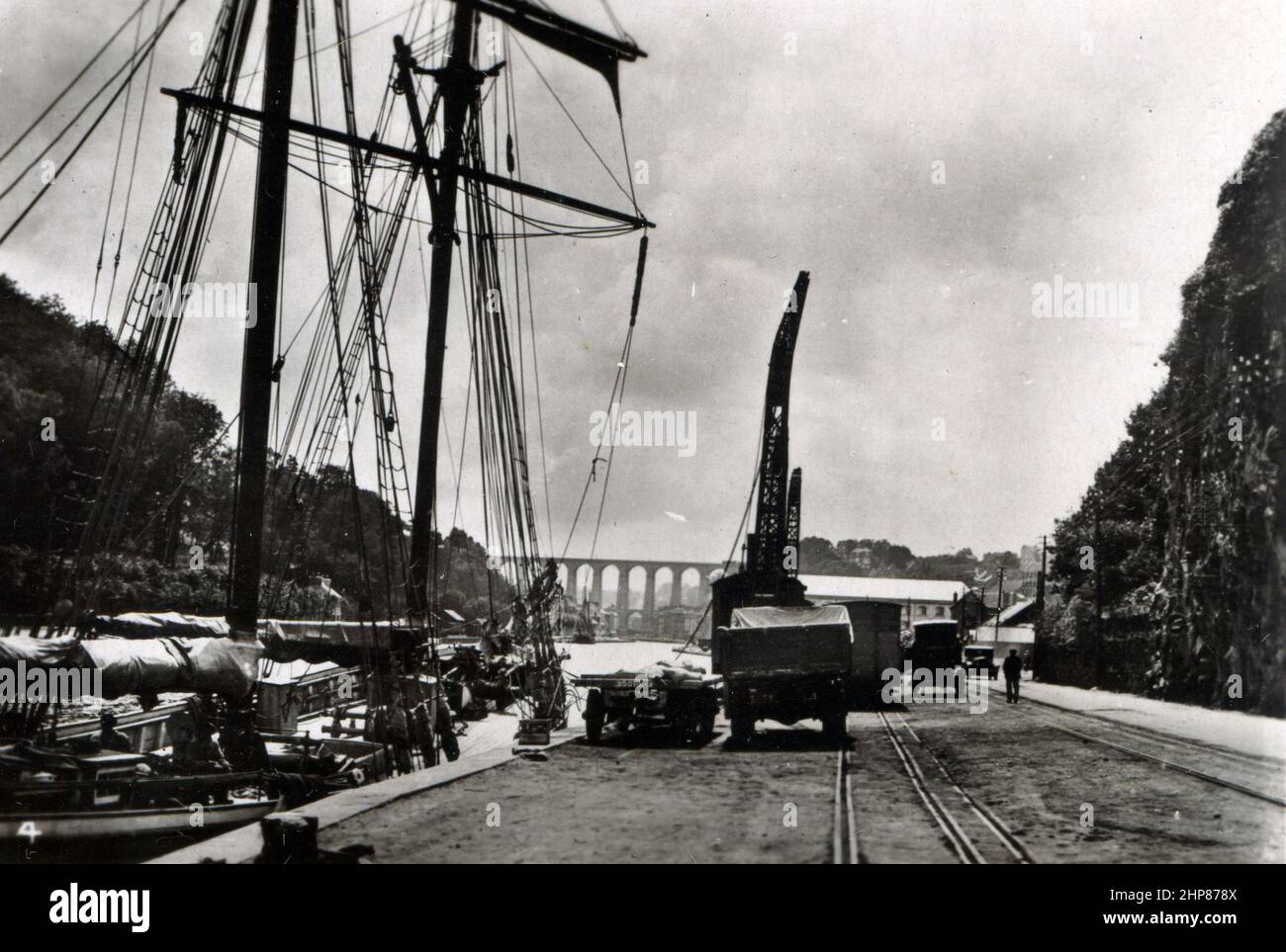 WWII WW2 german soldiers invades France - 6 august 1940, Saint Mathieu ...