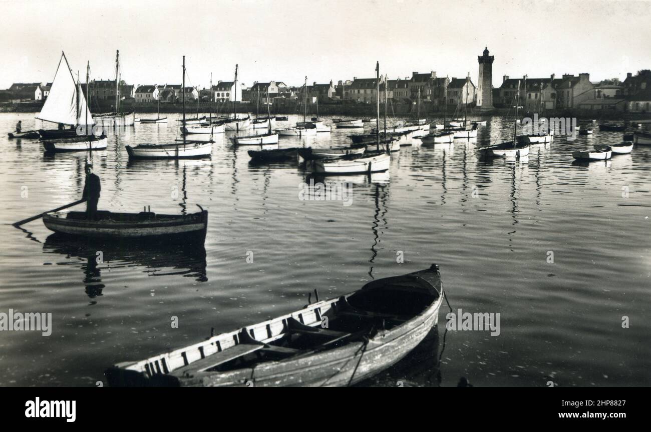 WWII WW2 german soldiers invades France - january 1941, Roscoff, France ...