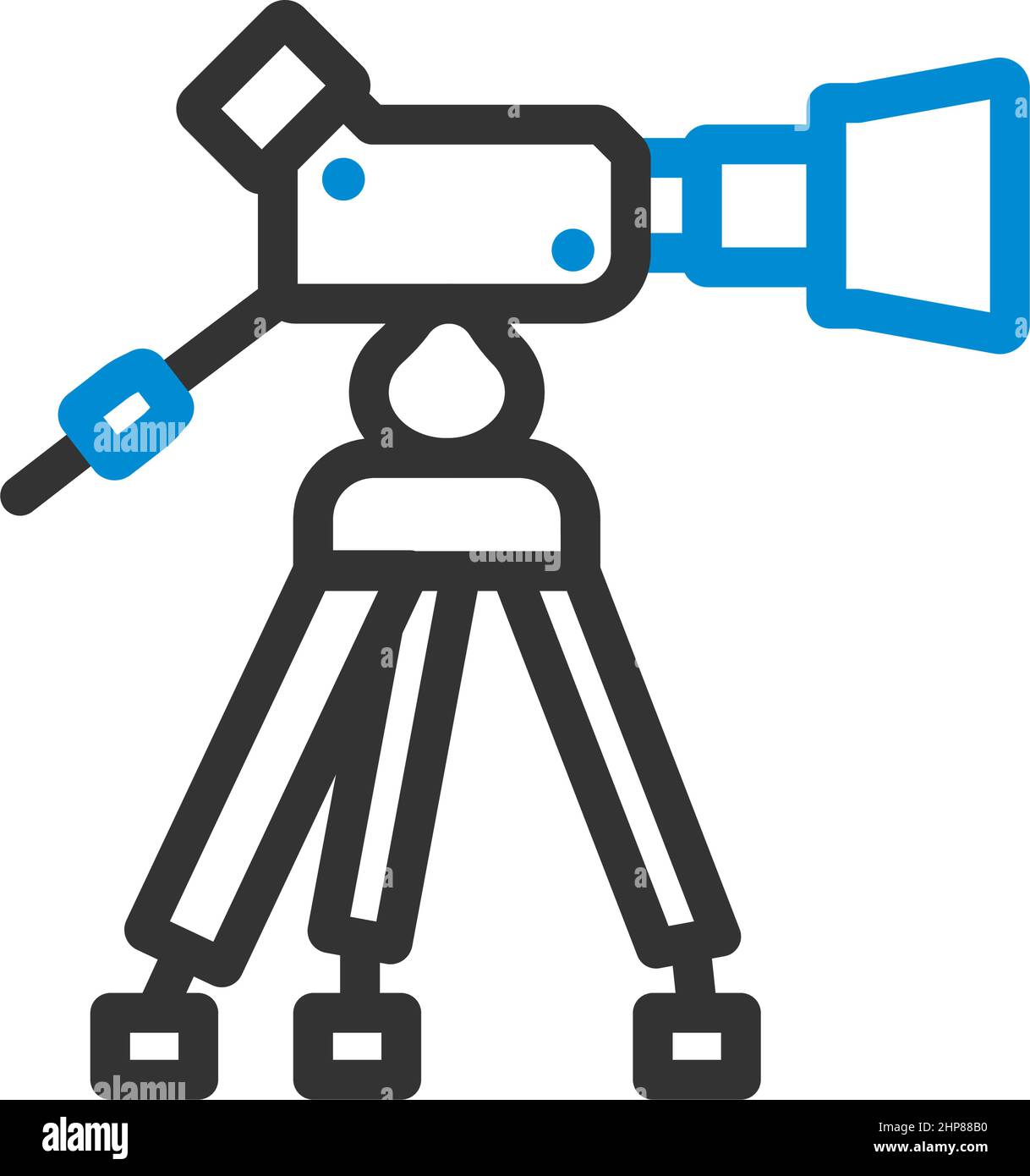 Broadcast tv movie shooting Stock Vector Images - Alamy