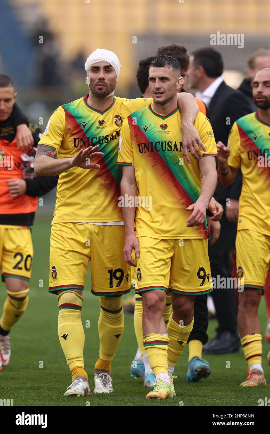 Marco Capuano (Ternana Calcio) and Simone Mazzocchi (Ternana Calcio ...