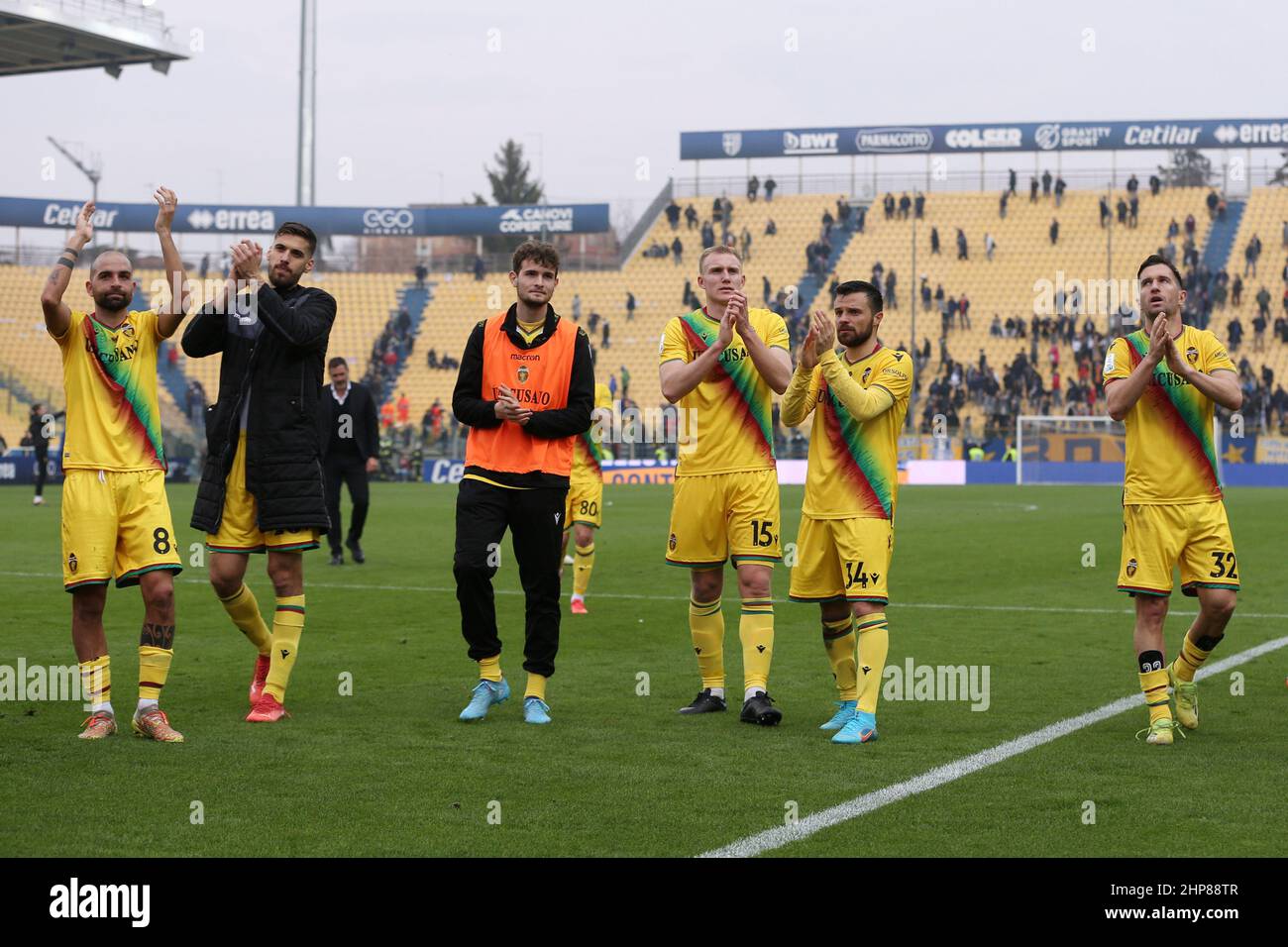 Stadio Ennio Tardini, Parma, Italy, February 19, 2022, Ternana Calcio ...