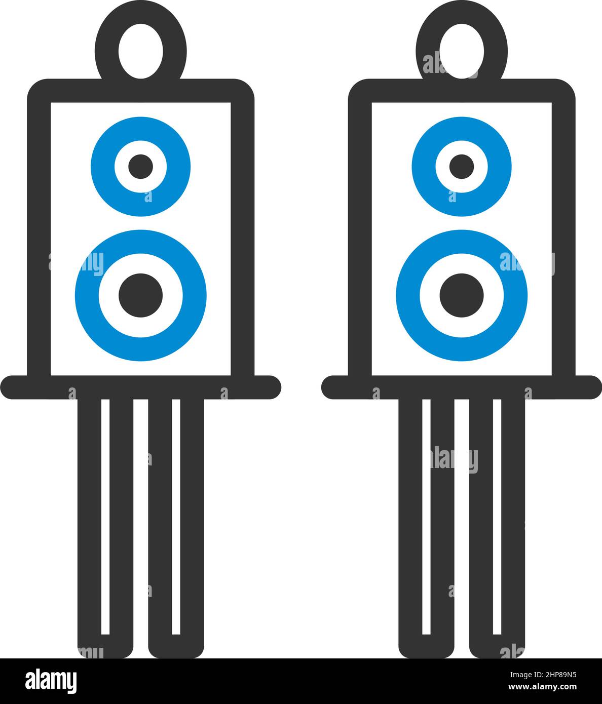 Audio System Speakers Icon Stock Vector Image And Art Alamy