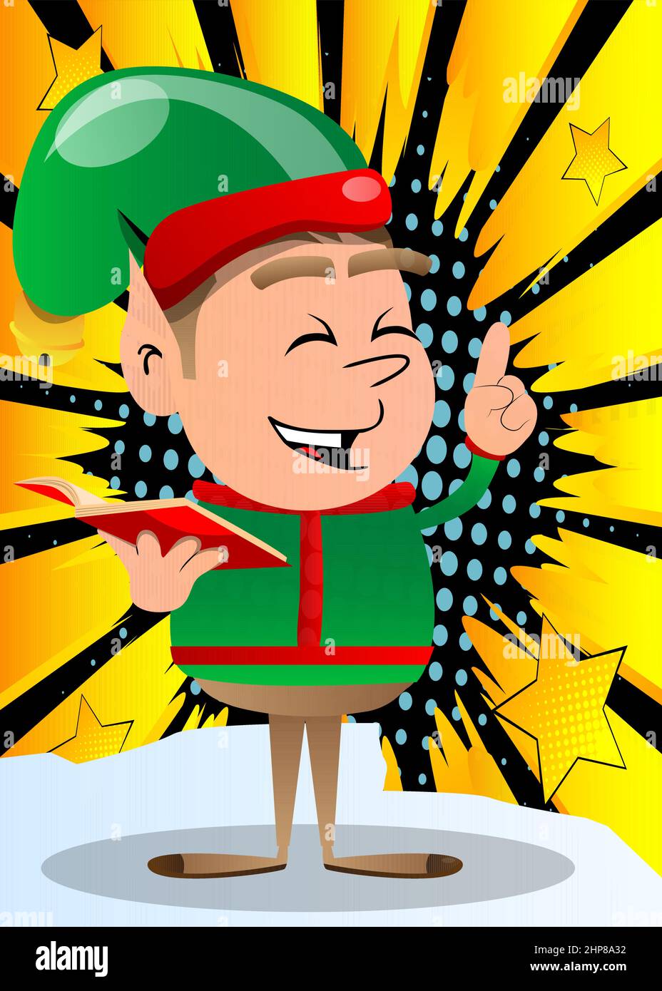 Hand point book Stock Vector Images - Alamy