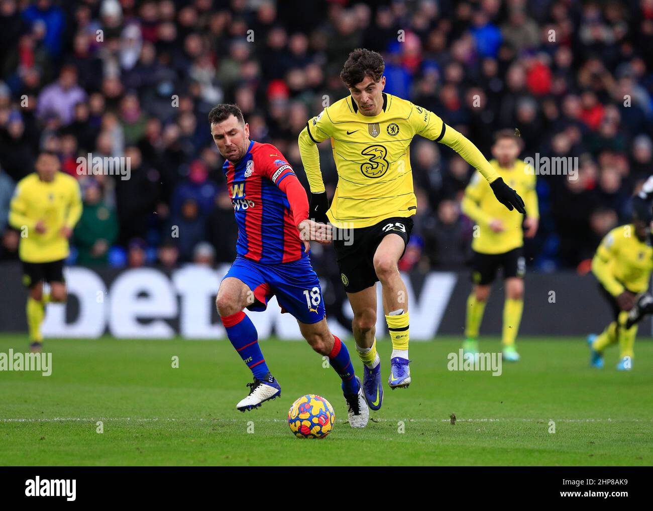 19th February 2022 ; Selhurst Park, Crystal Palace, London, England ...