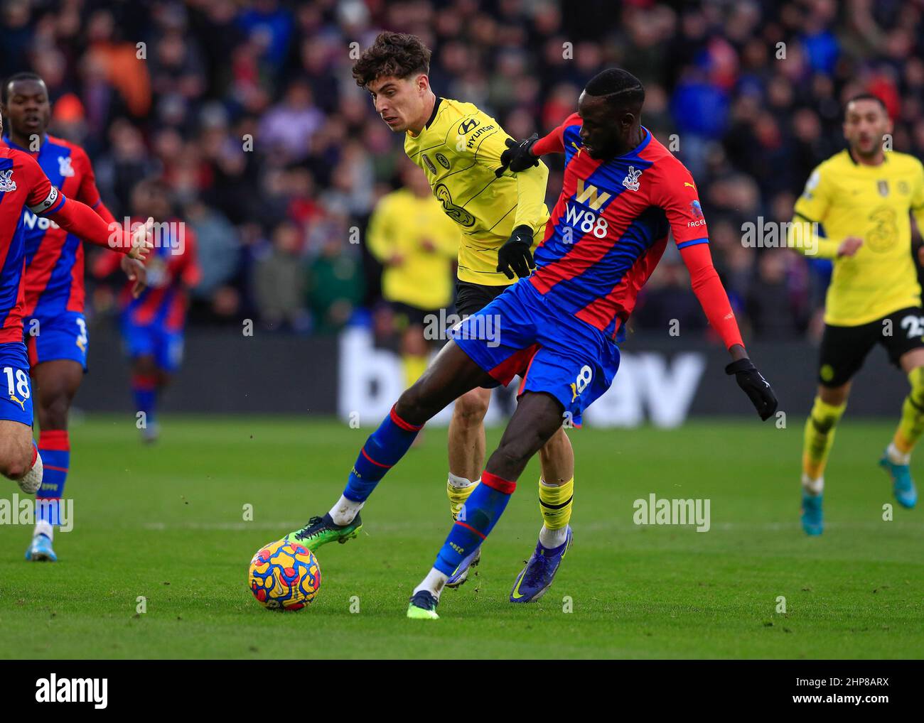 19th February 2022 ; Selhurst Park, Crystal Palace, London, England ...
