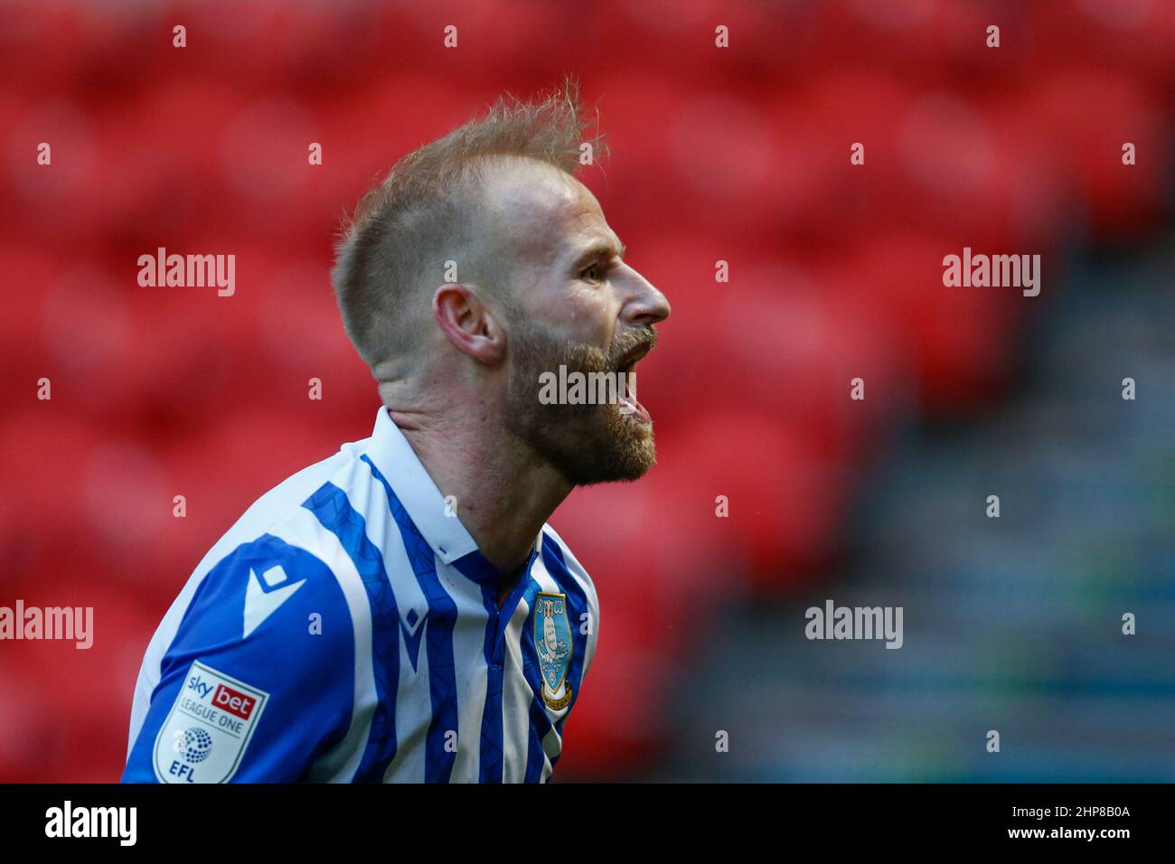 Barry Bannan #10 of Sheffield Wednesday Celebrates scoring a goal to ...