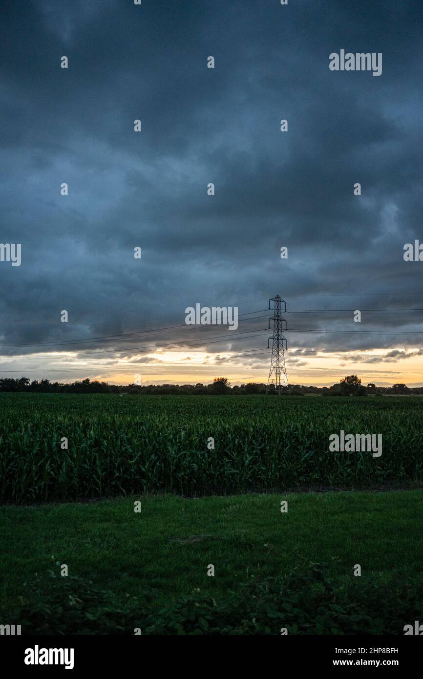 Scenic Cheddar Gorge in England, the UK at sunset Stock Photo - Alamy