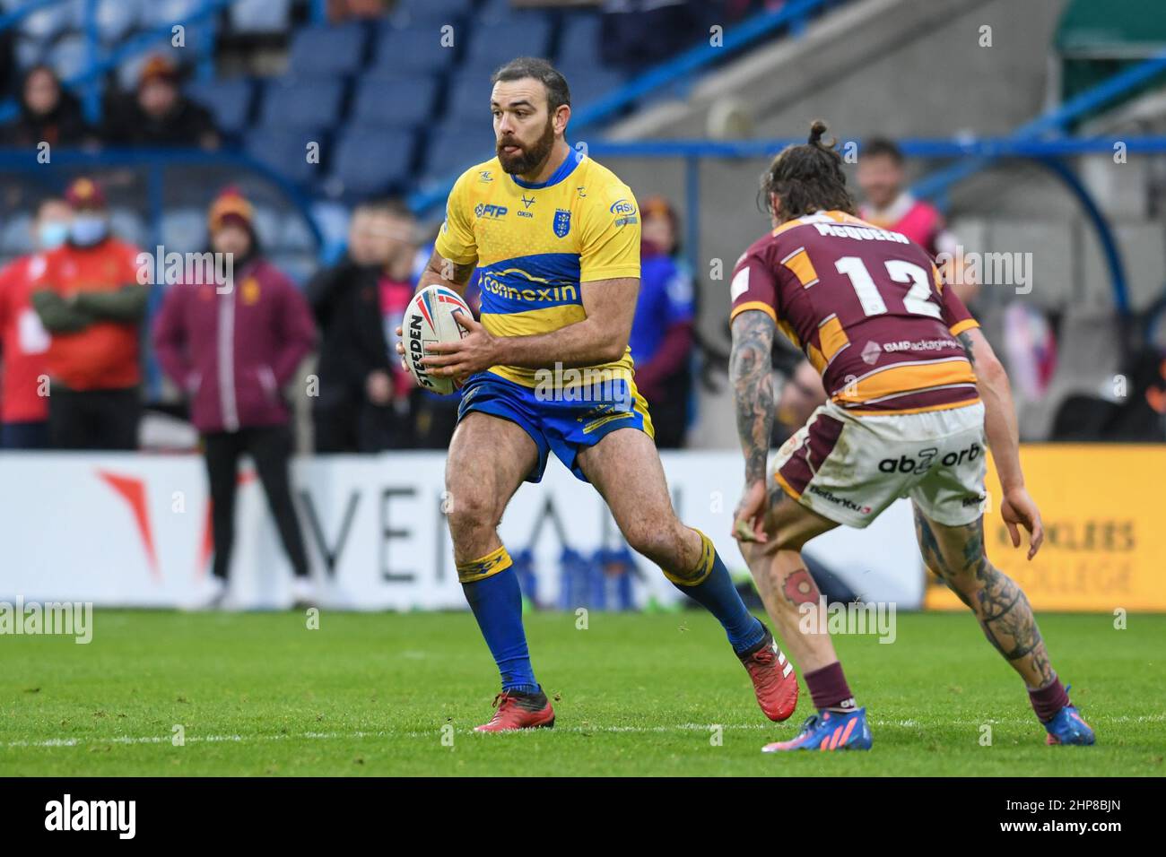 Kane Linnett #12 of Hull KR in action during the game Stock Photo - Alamy