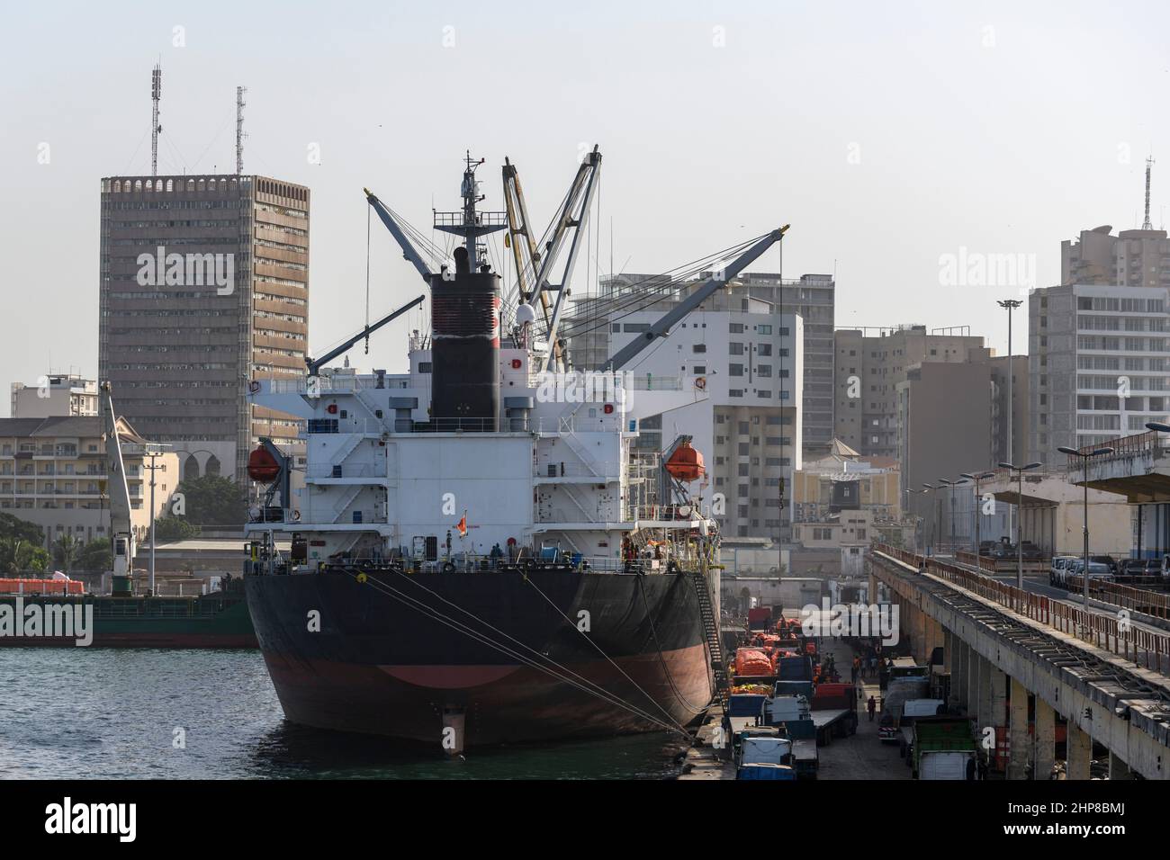 Industrial port dakar senegal hi-res stock photography and images - Alamy