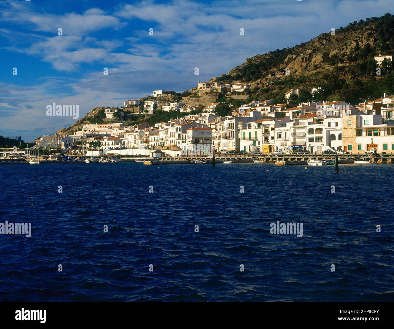VISTA PANORAMICA DEL PUEBLO - FOTO AÑOS 90. Location: EXTERIOR. PORT DE ...