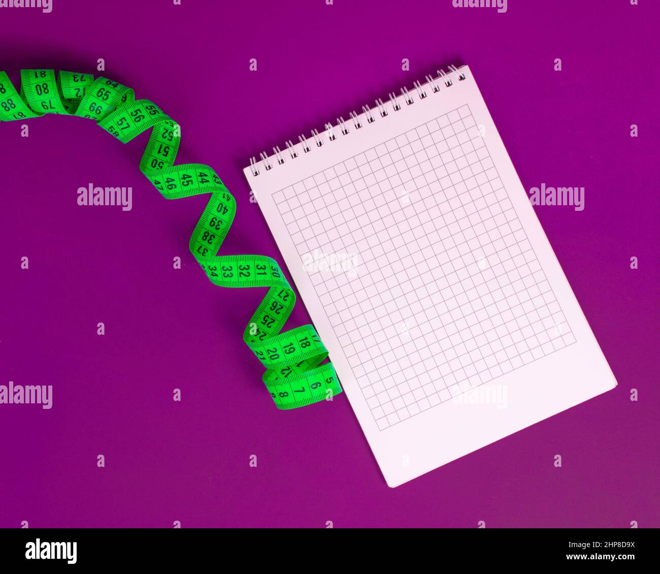 Notebook measurement tape pen hi-res stock photography and images - Alamy