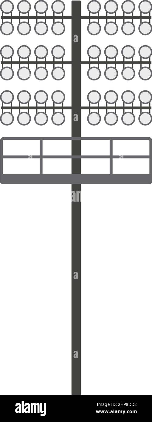 Football field night Stock Vector Images - Alamy