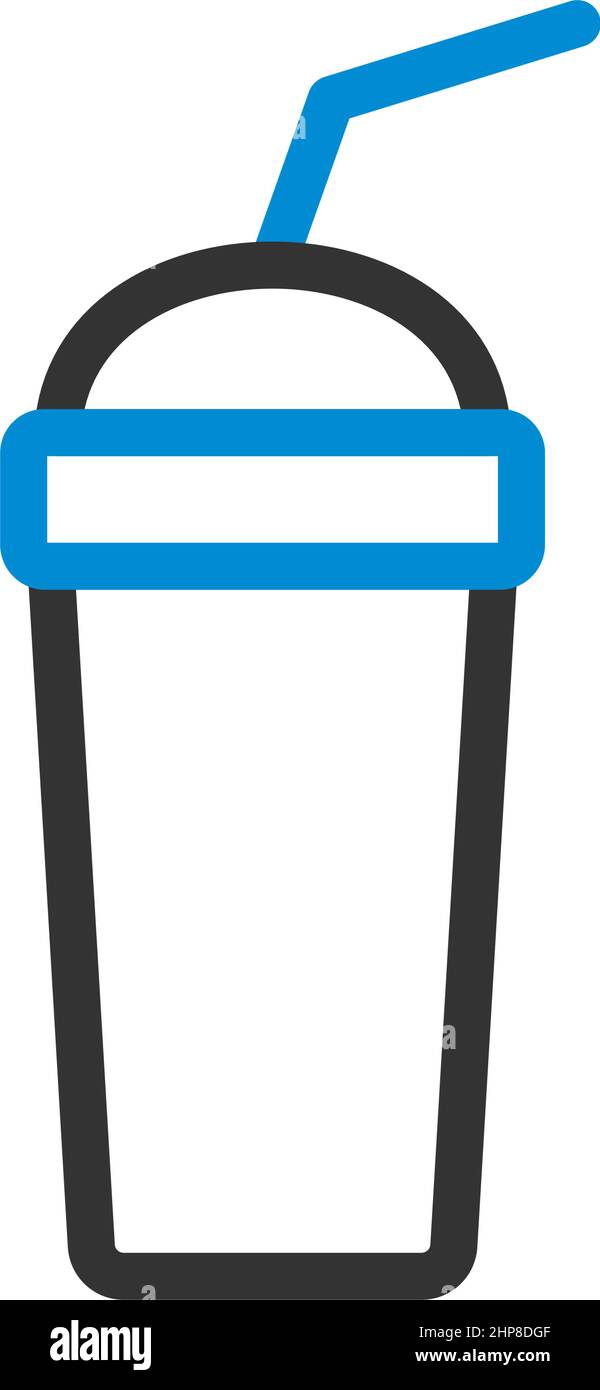 Soda cup outline Stock Vector Images - Alamy