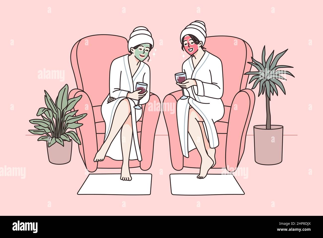 Woman happy relax on Stock Vector Images - Alamy