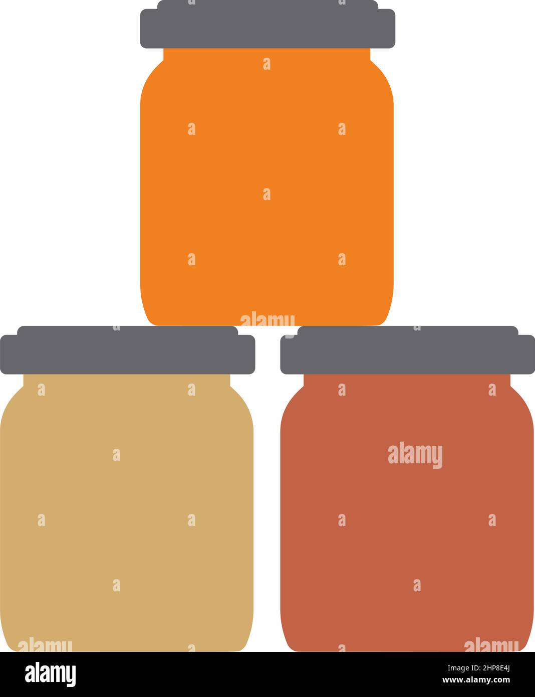 Vegetable design jars Stock Vector Images - Alamy