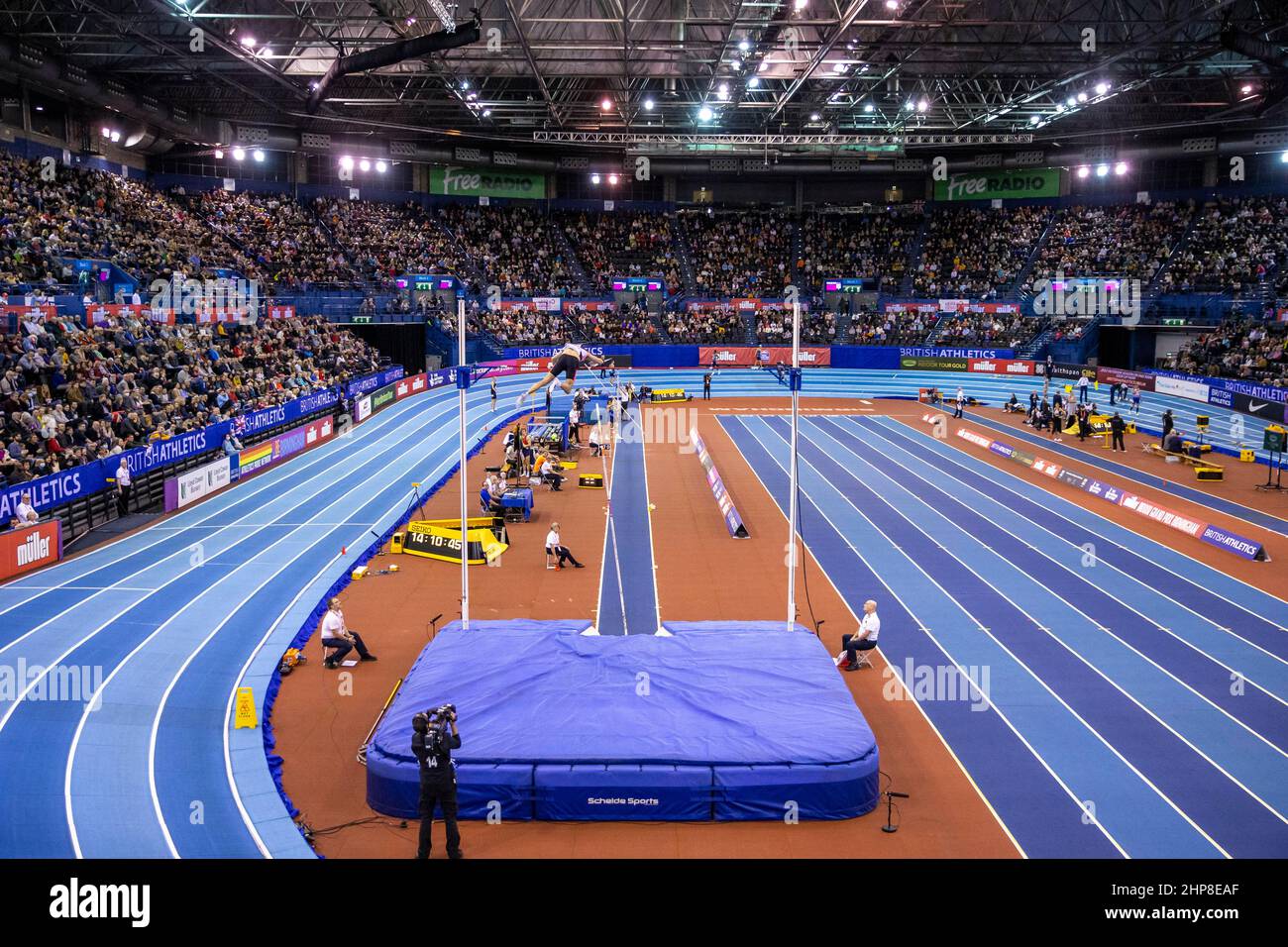 Utilita Arena, Birmingham, Midlands, UK. 19th Feb, 2022. Muller Indoor ...