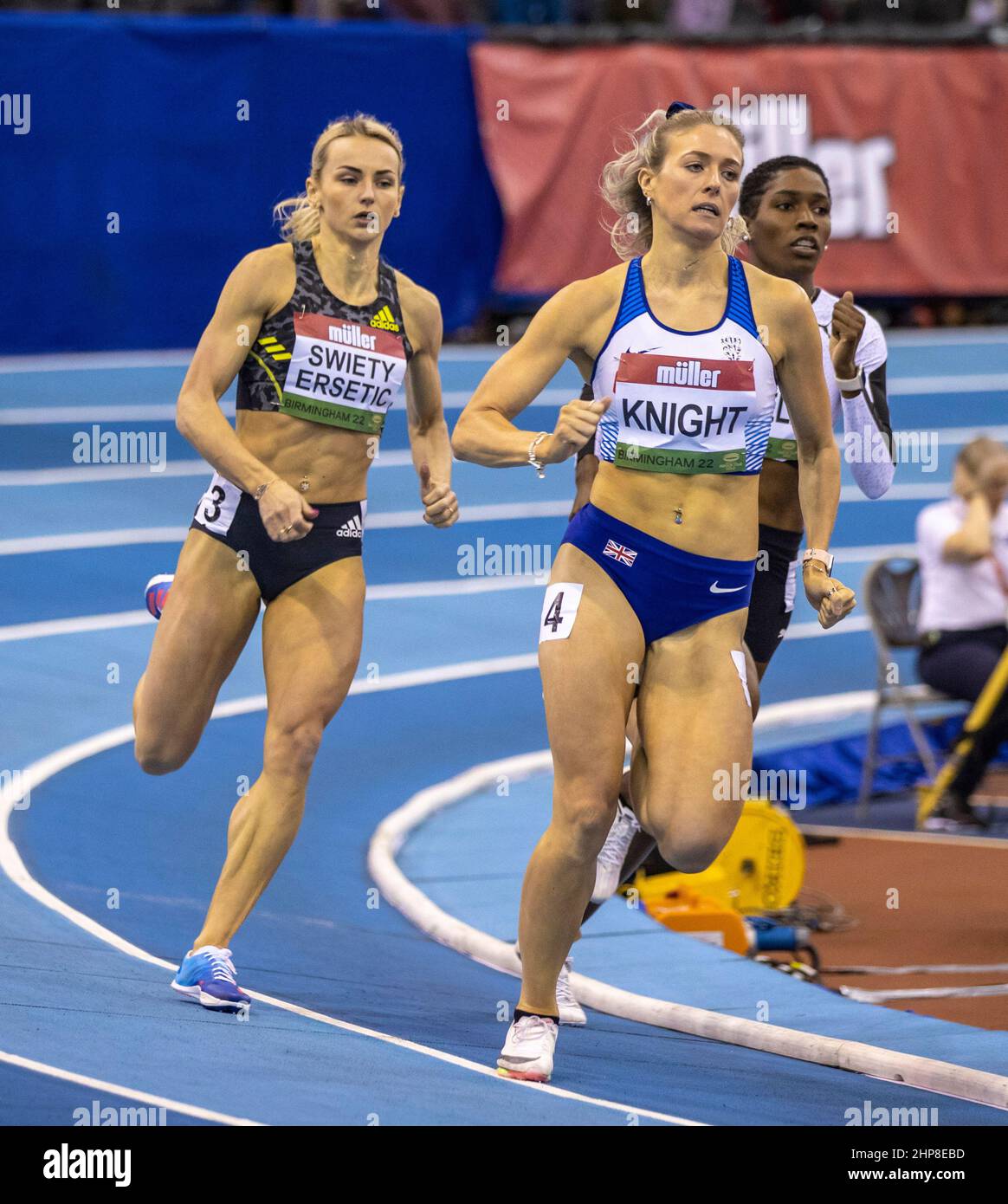 Utilita Arena, Birmingham, Midlands, UK. 19th Feb, 2022. Muller Indoor ...