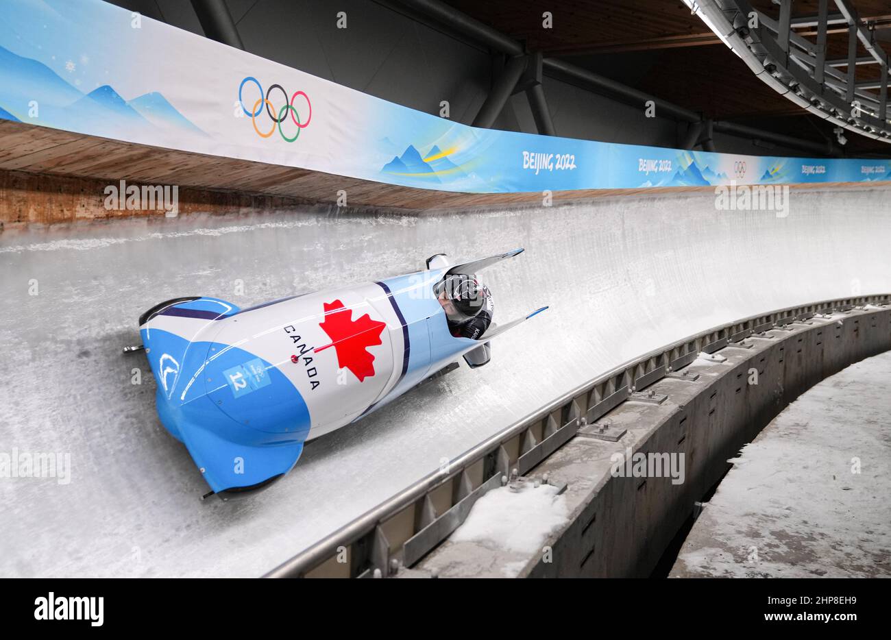 Beijing, China. 19th Feb, 2022. Melissa Lotholz and Sara Villani of ...
