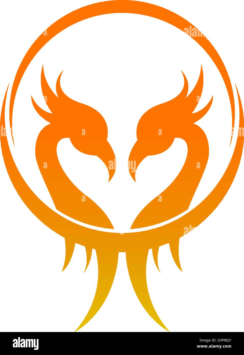 Phoenix logo icon design template vector Stock Vector Image & Art - Alamy