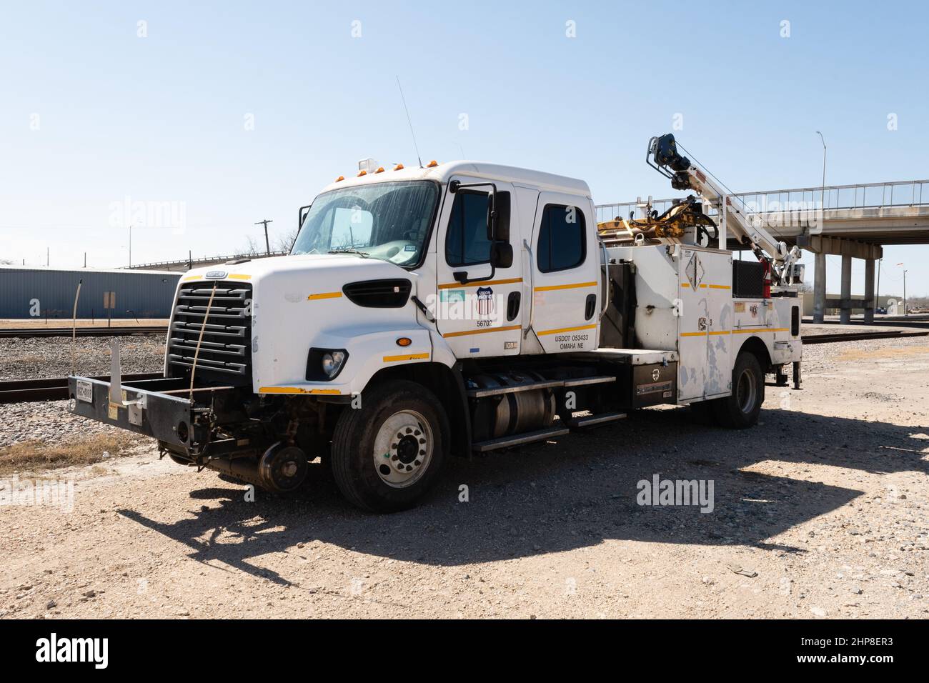 Railroad track maintenance hi-res stock photography and images - Alamy