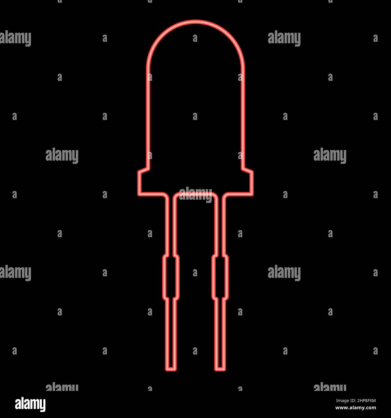 Neon illumination Stock Vector Images - Alamy