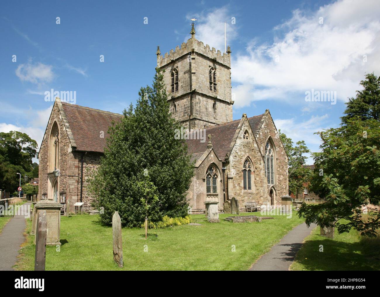 Shropshire town church stretton in hi-res stock photography and images ...