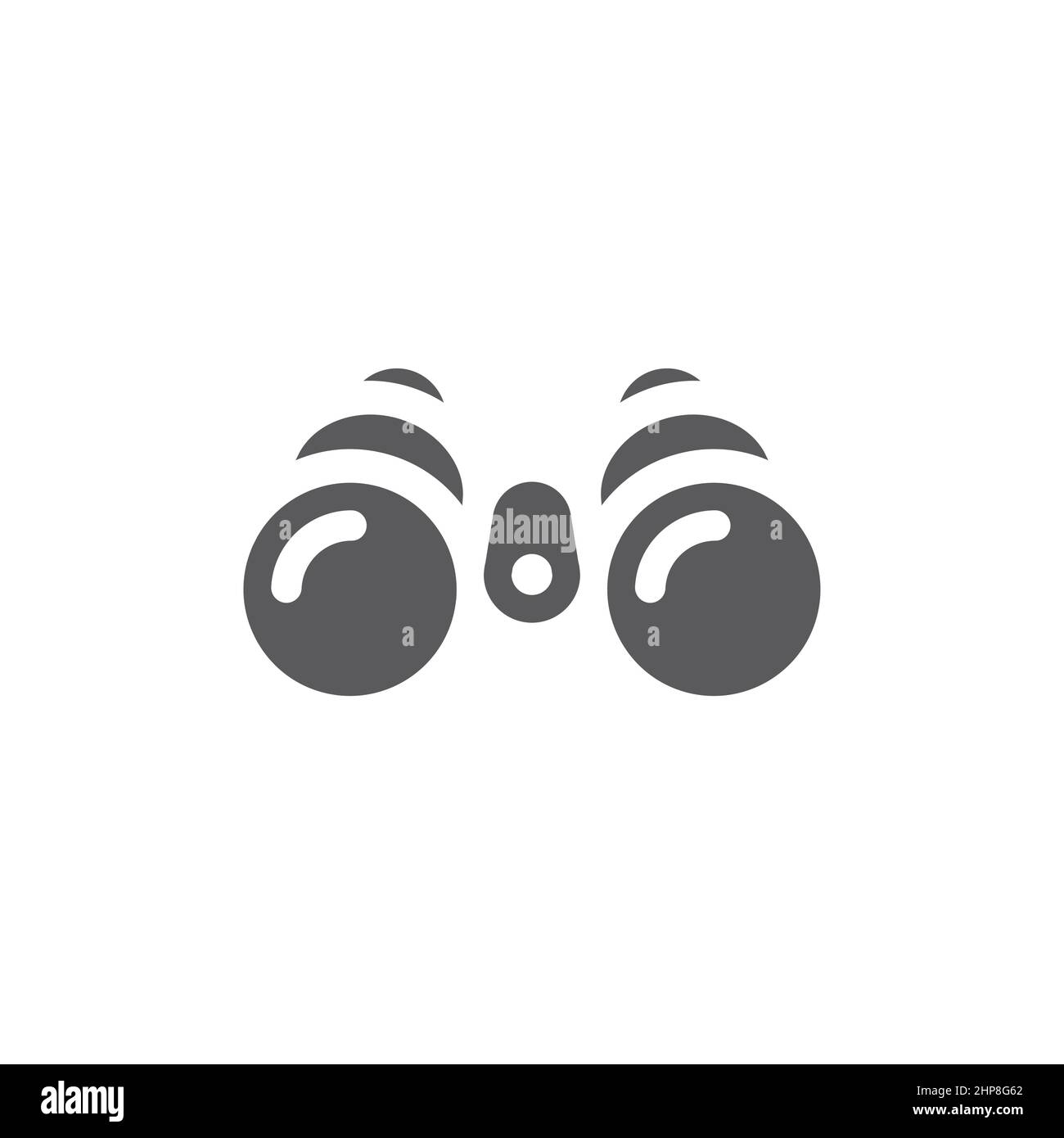 Binocular symbol hi-res stock photography and images - Alamy