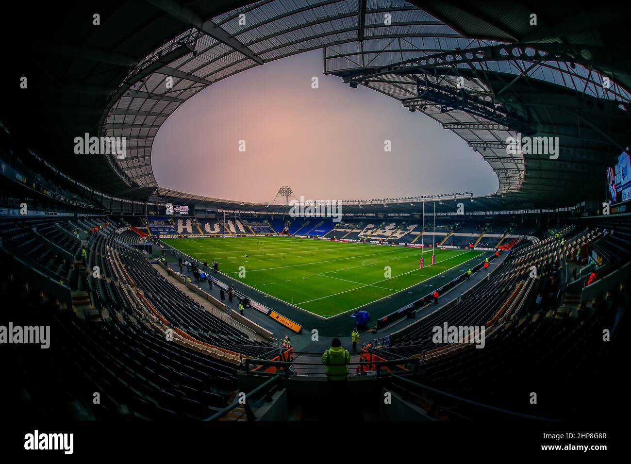Hull, UK. 19th Feb, 2022. The MKM Stadium, West Park, Hull, East ...