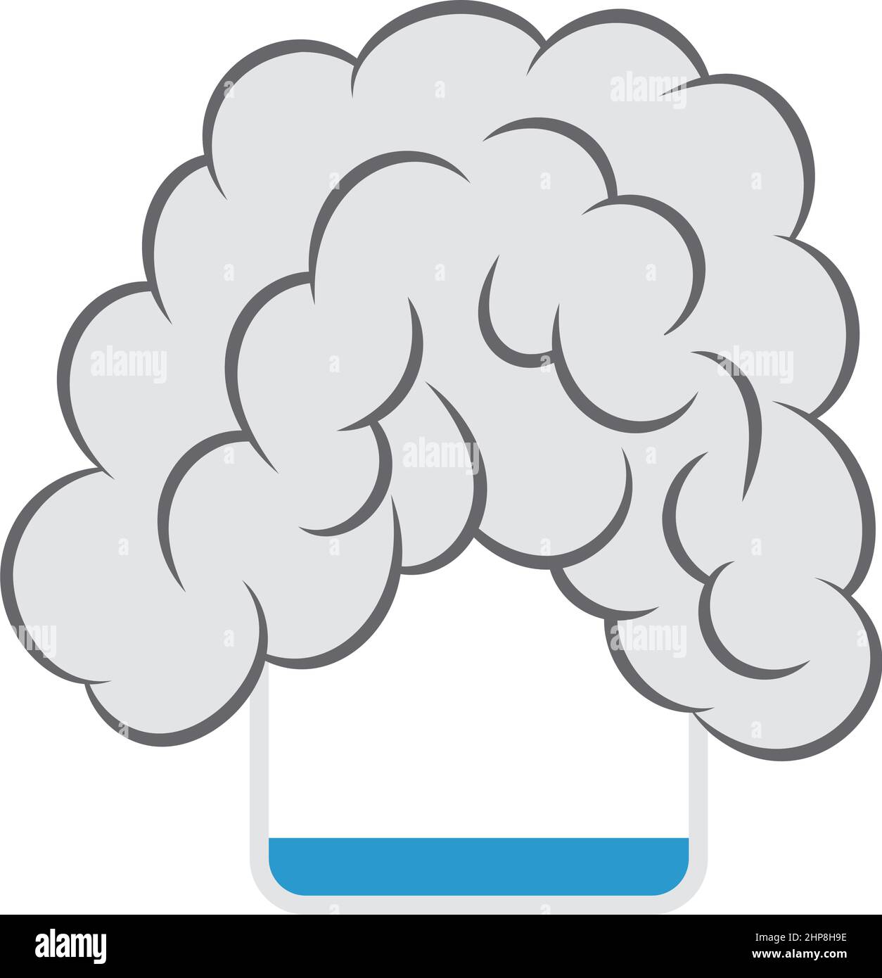 Chemical reaction vector concept Stock Vector Images - Alamy