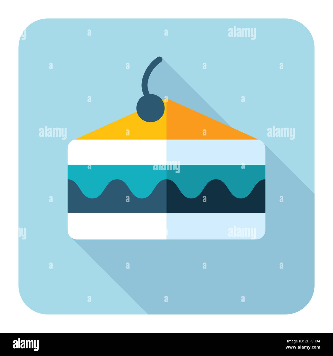 Fast food pie Stock Vector Images - Alamy