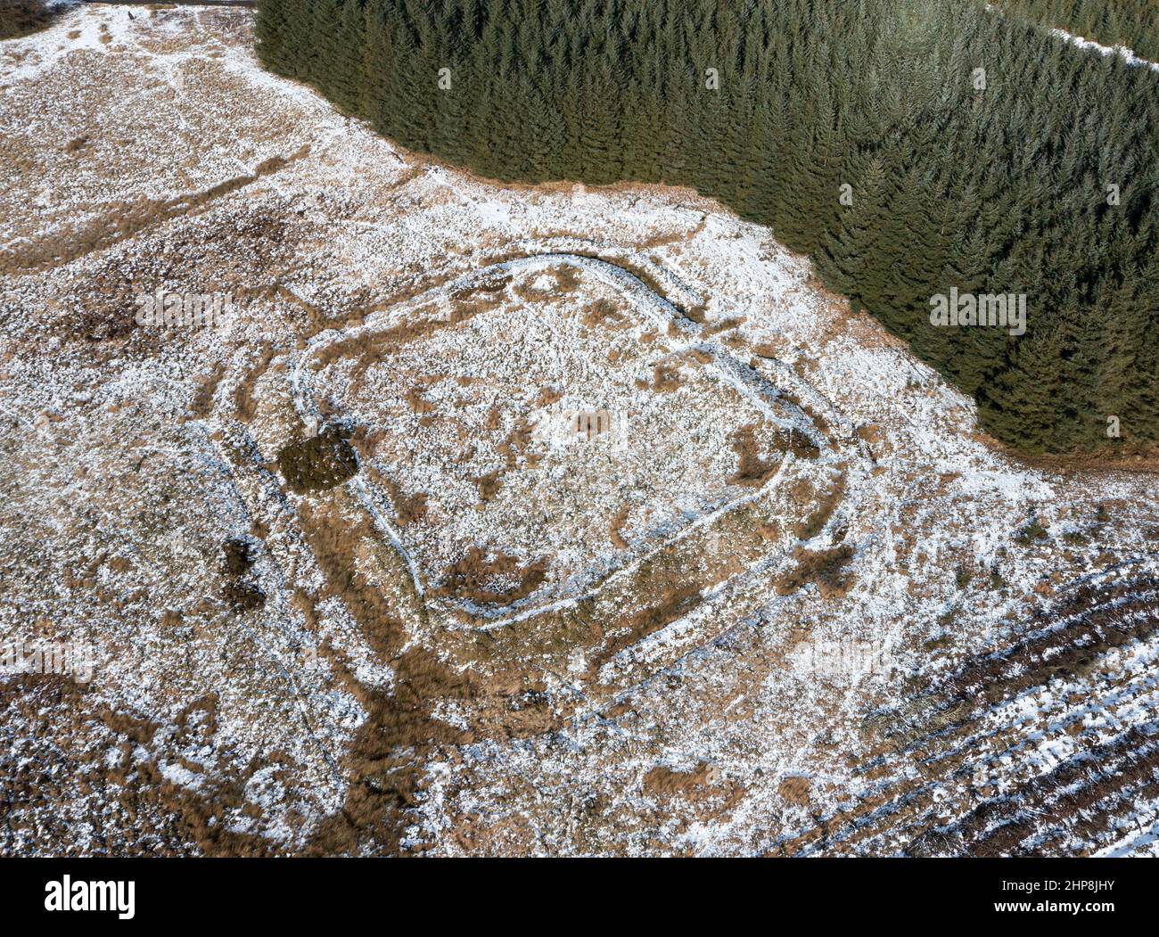 Camilty hill roman fort hi-res stock photography and images - Alamy