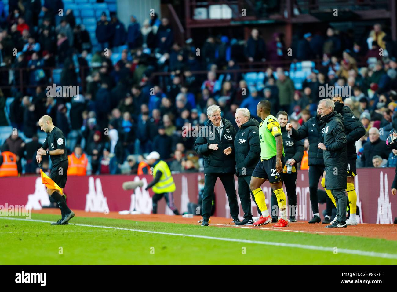 19th February 2022 ; Villa Park, Aston, Birmingham, West Midlands ...