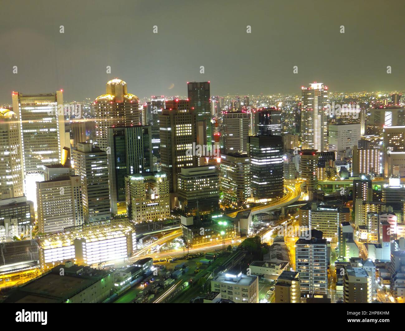 Japan osaka birds eye view hi-res stock photography and images - Alamy