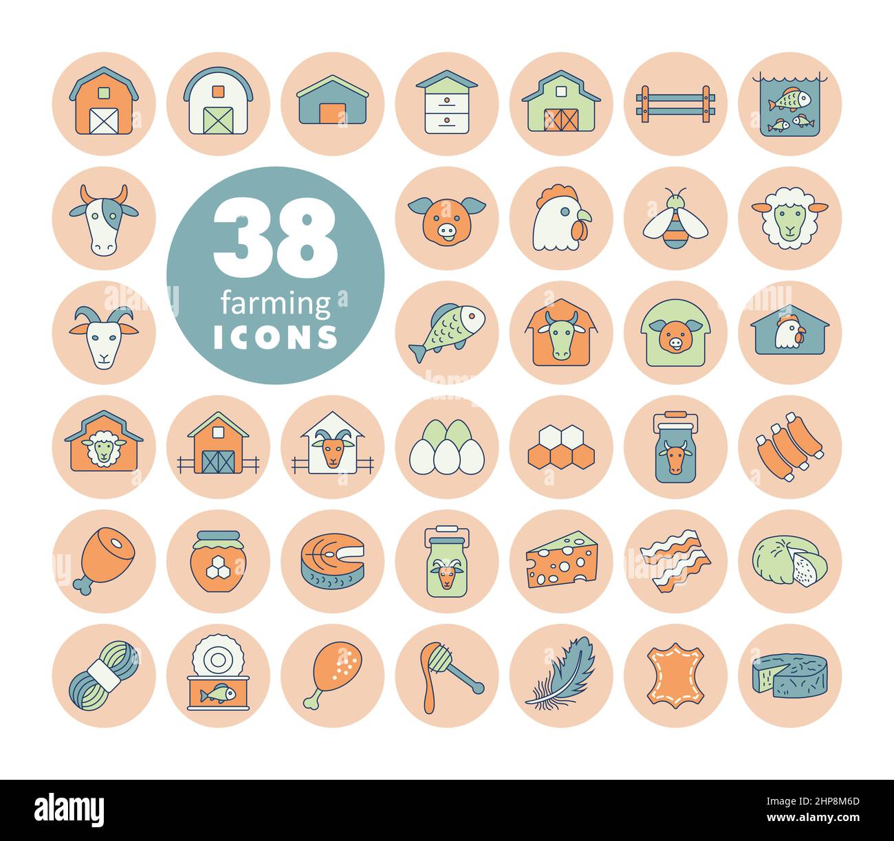 Goat house Stock Vector Images - Alamy