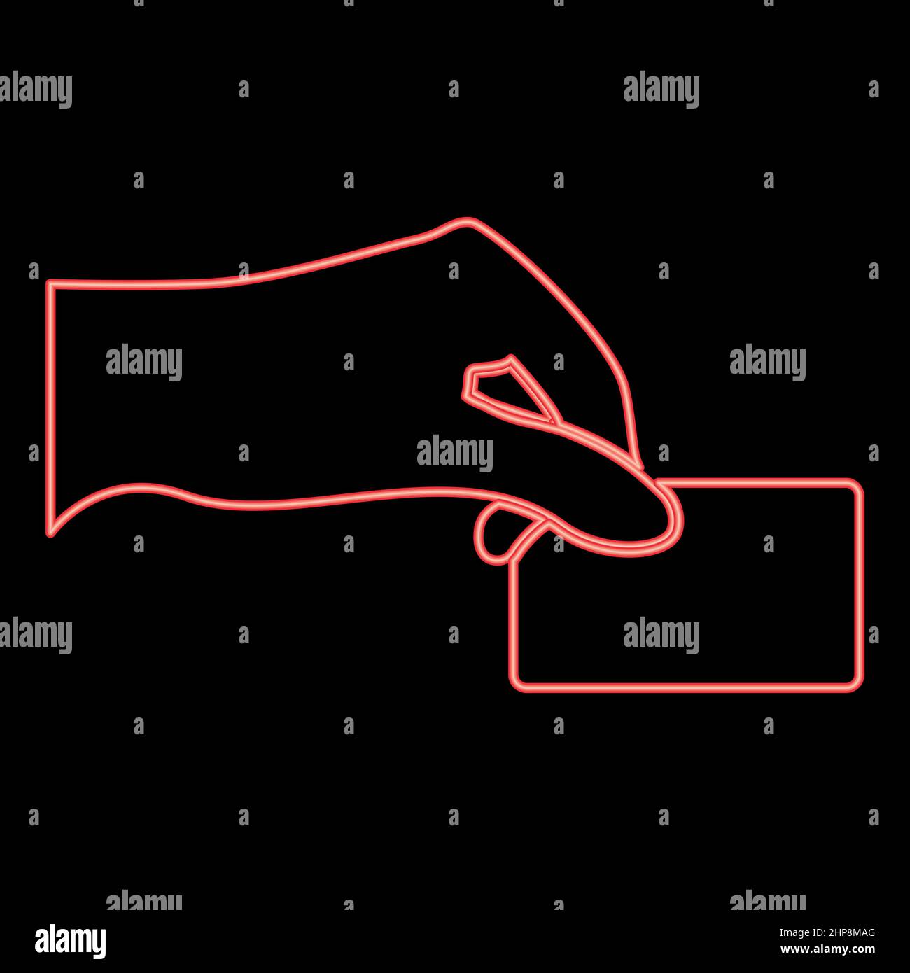 Card hand vector hi-res stock photography and images - Alamy